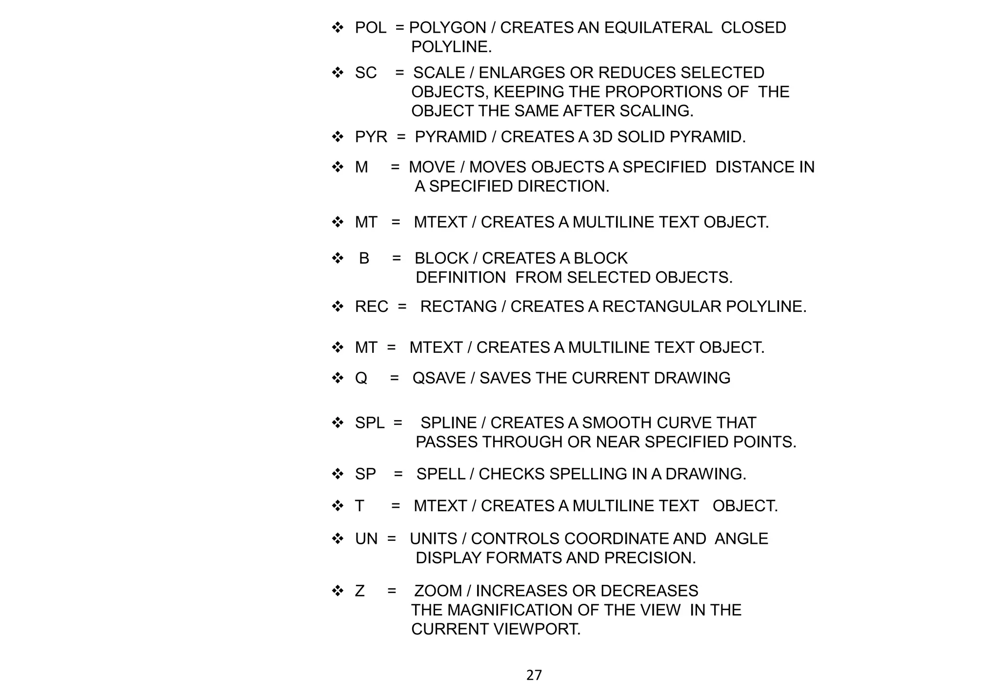 AutoCAD 2D training report | PPTX