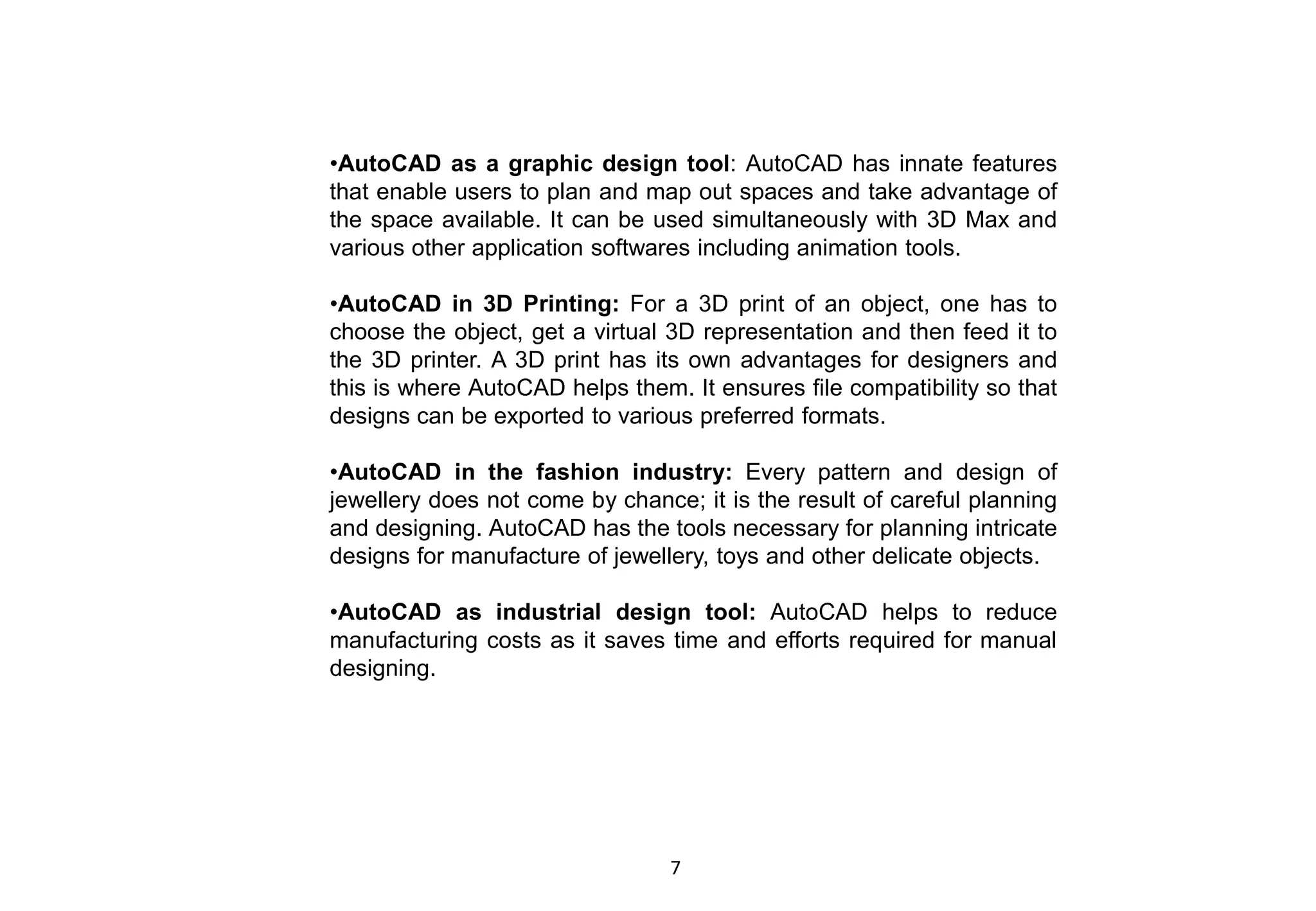 AutoCAD 2D training report | PPTX
