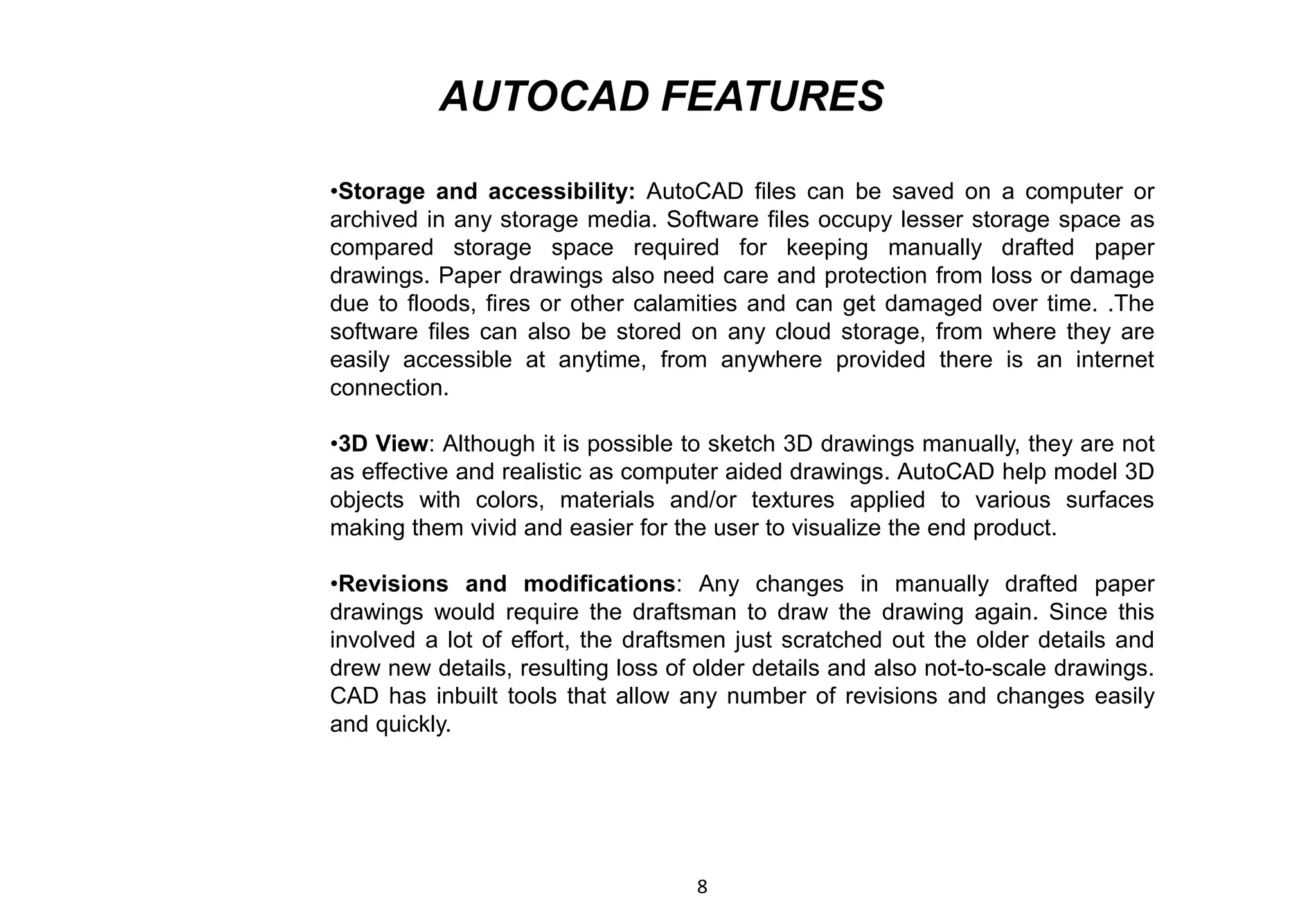 AutoCAD 2D training report | PPTX
