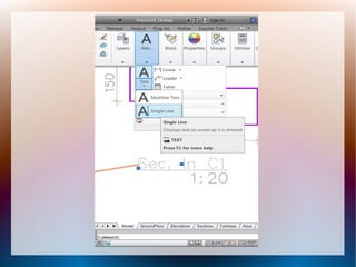 Text Command in AutoCAD | ODP | Computing | Technology & Computing