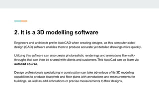 Top 10 AutoCAD Facts You Need to Know | PPTX