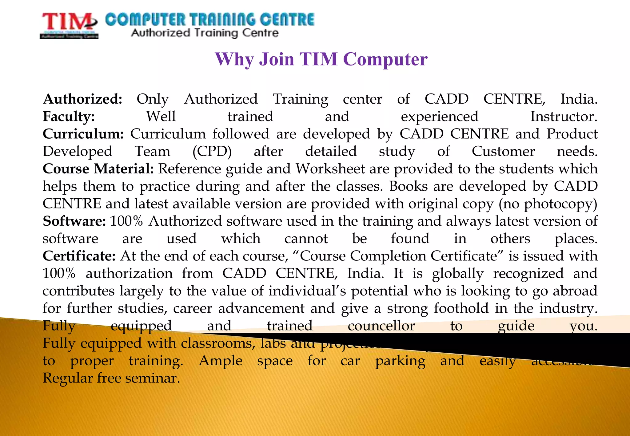 Auto cad training in dhaka | PPTX