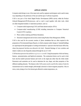 Autocad training report | PDF