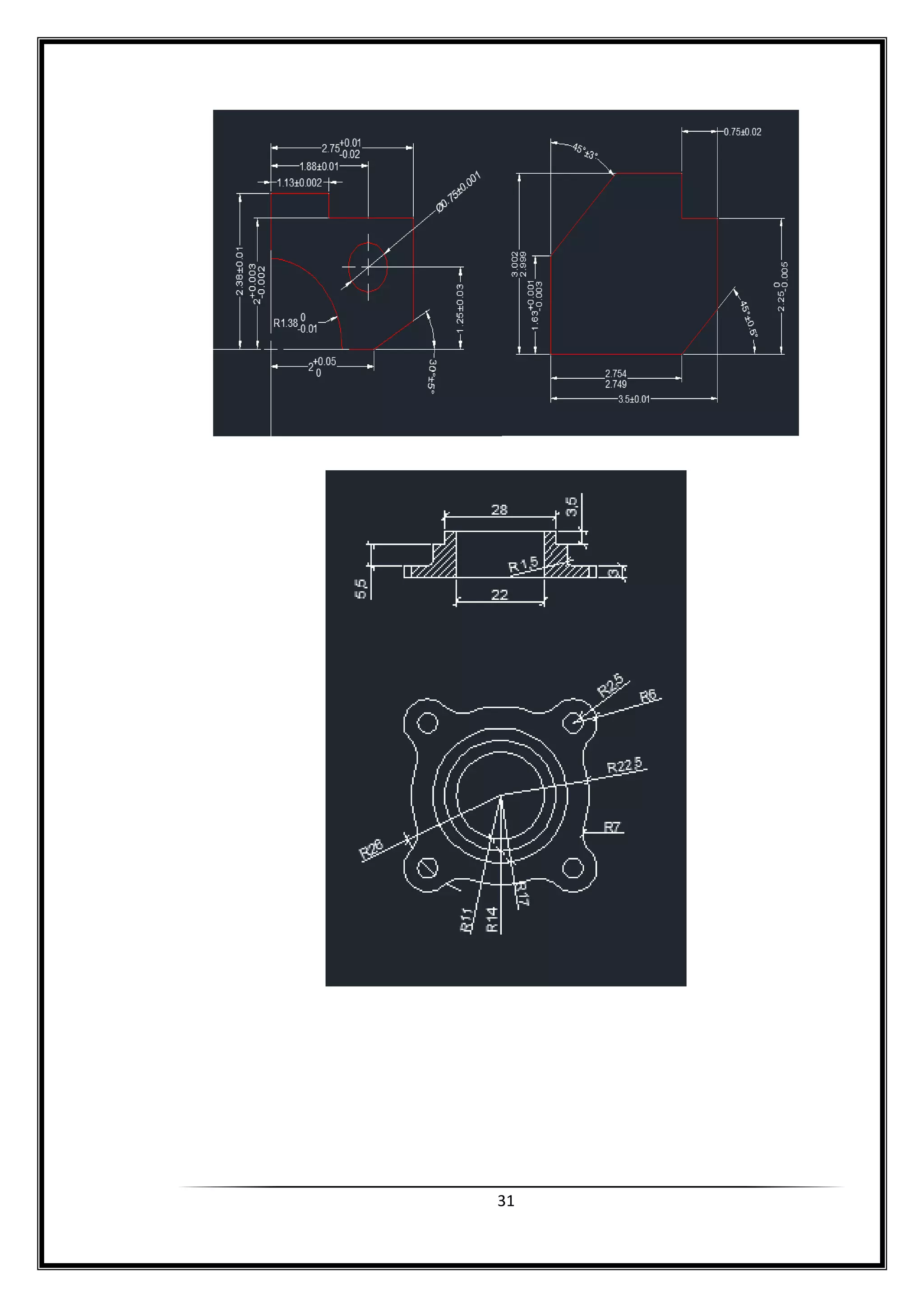 Autocad training report | PDF