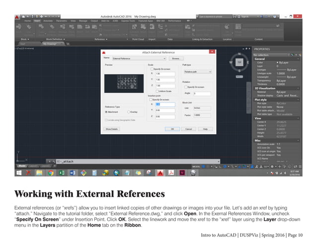 Intro to AutoCAD | PDF | Desktop Publishing | Computer Software and Applications