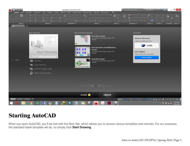 Intro to AutoCAD | PDF | Desktop Publishing | Computer Software and Applications