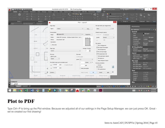 Intro to AutoCAD | PDF | Desktop Publishing | Computer Software and Applications