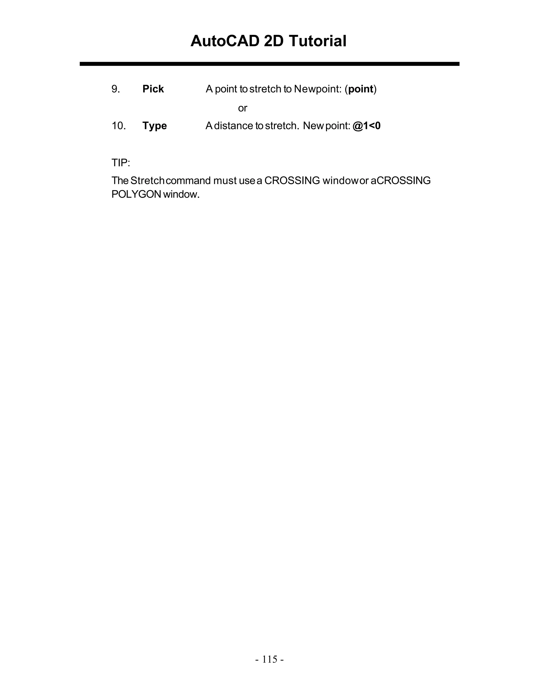 AutoCad Basic tutorial | PDF
