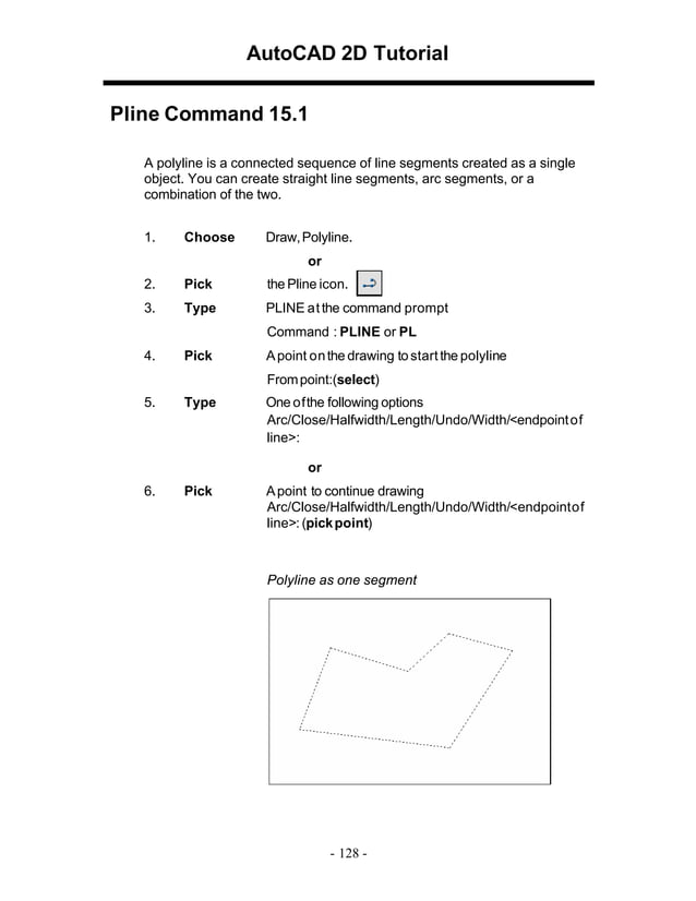 AutoCad Basic tutorial | PDF