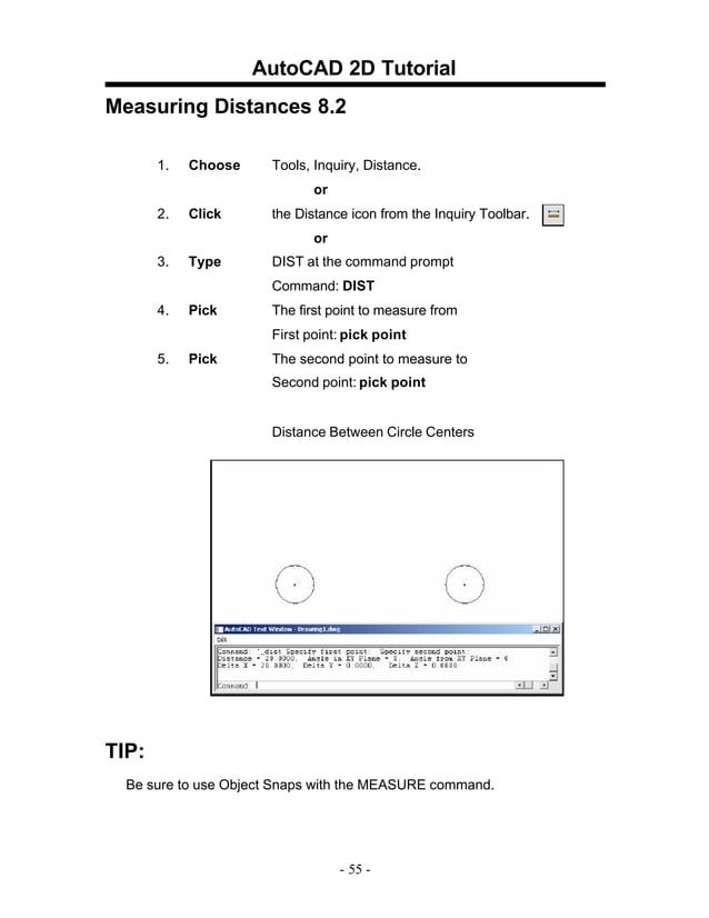 AutoCad Basic tutorial | PDF