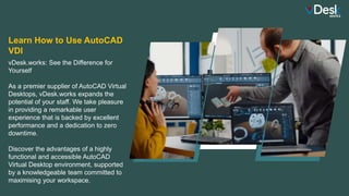AutoCAD VDI Revolutionizing Workspaces for Unmatched Productivity.ppt.pptx