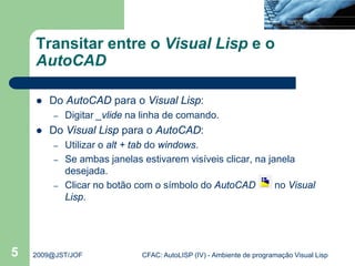 Auto cad visual lisp iv | PDF