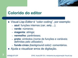 Auto cad visual lisp iv | PDF