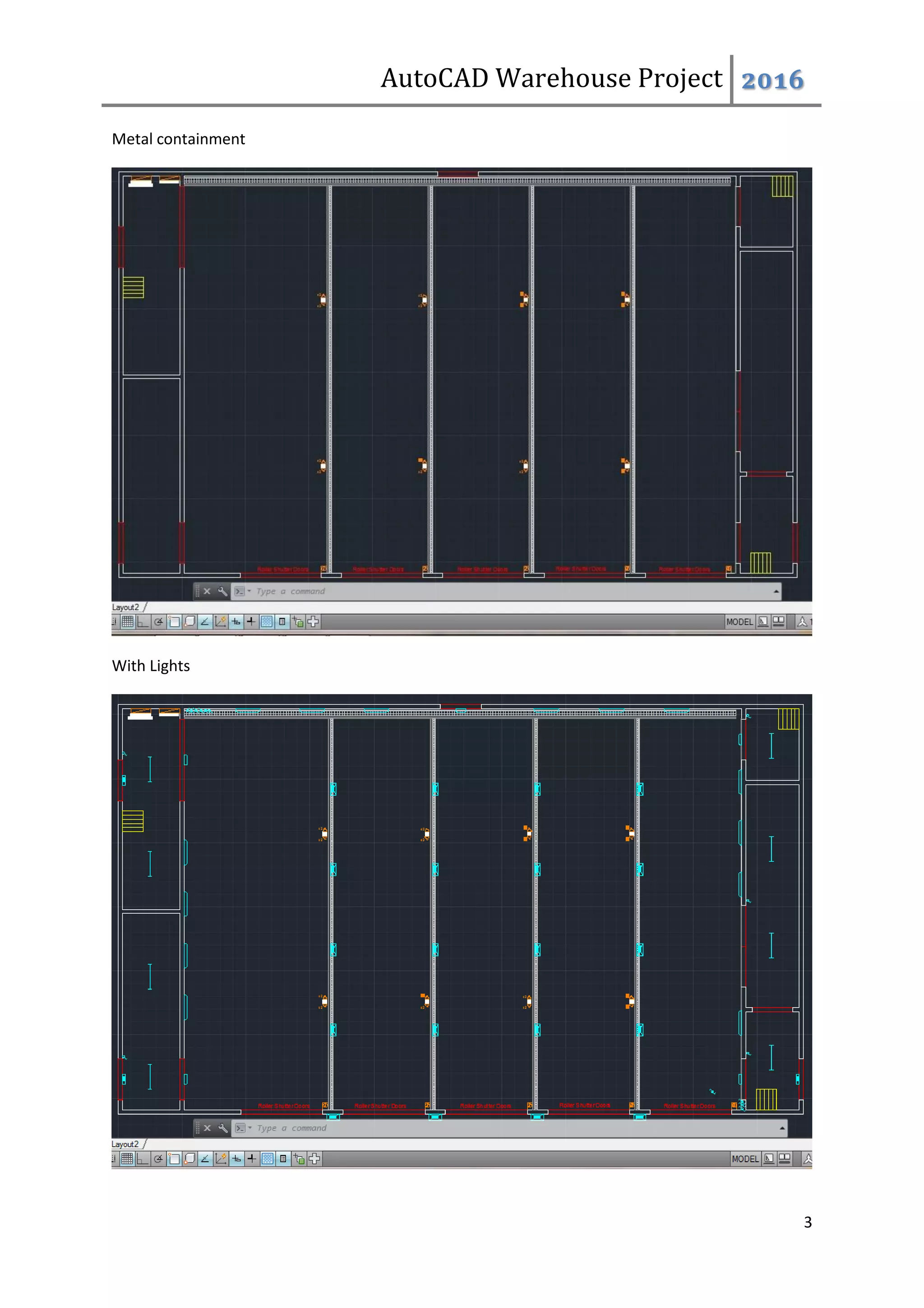AutoCad warehouse project | PDF