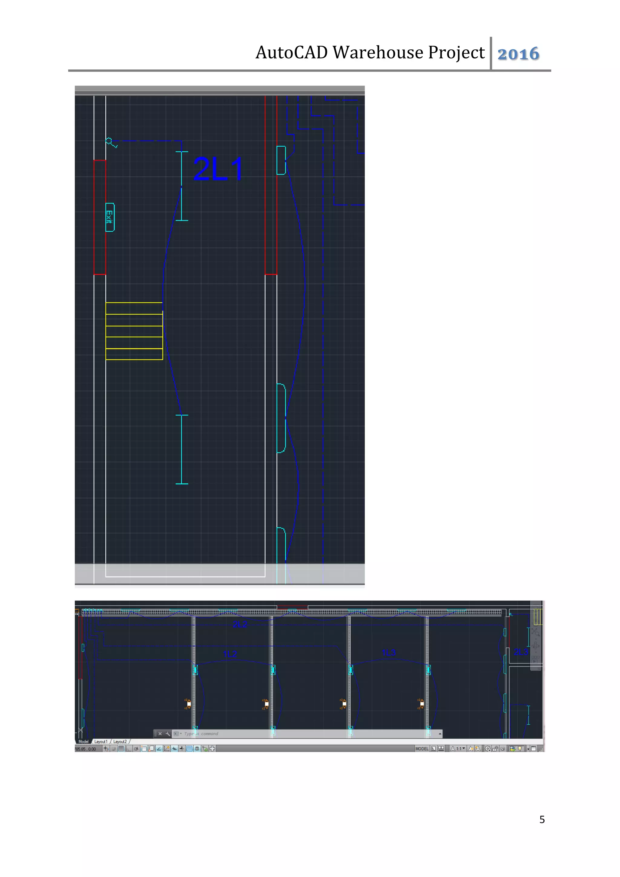 AutoCad warehouse project | PDF