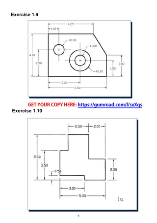 Autocad Workbook for Beginners | PDF