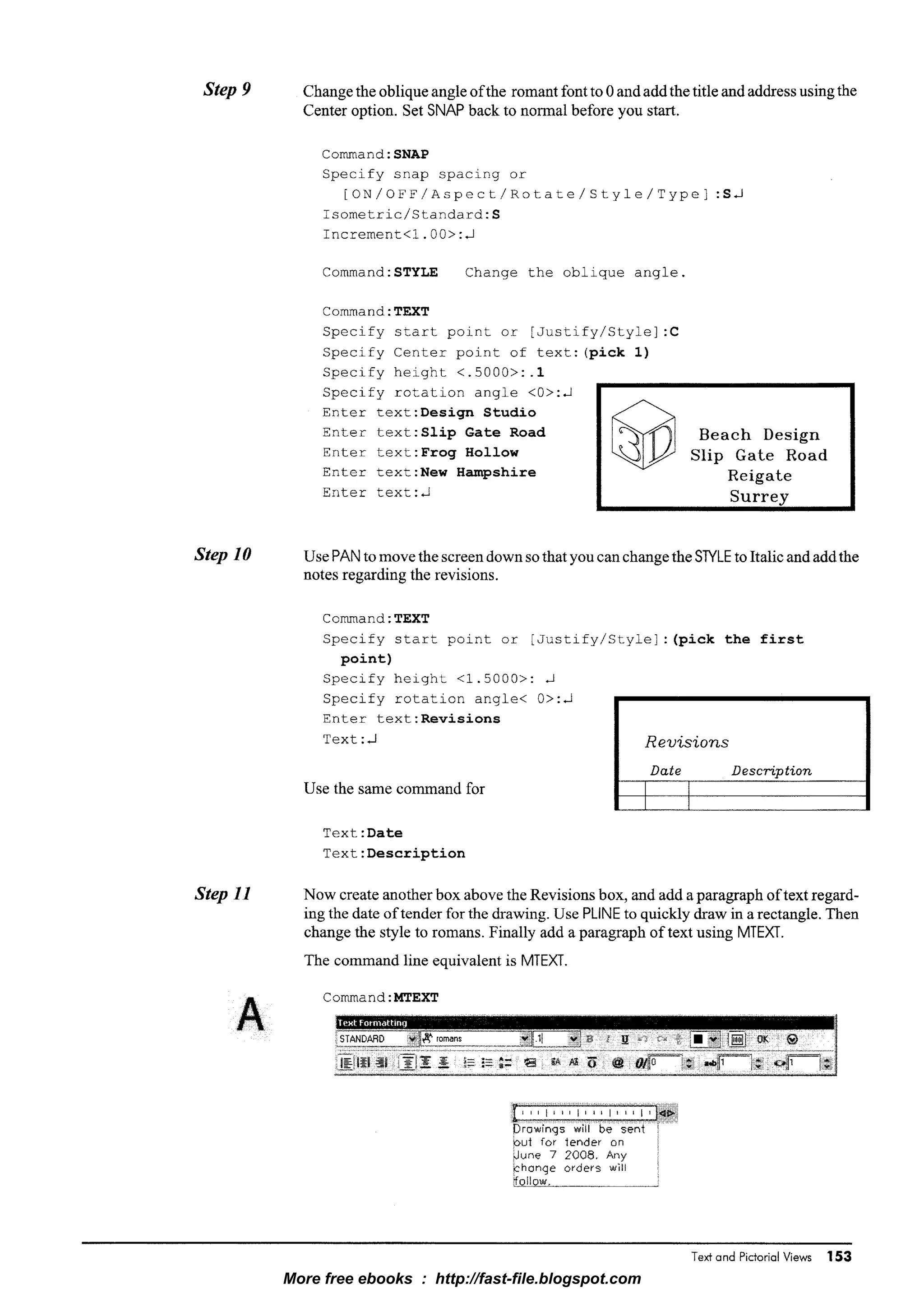Auto cad workbook for architects and engineers | PDF