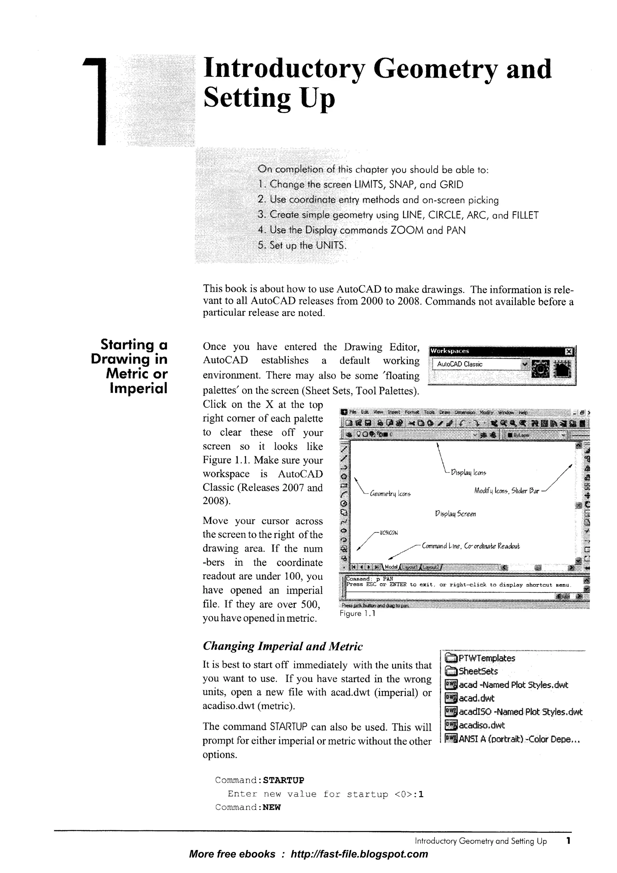 Auto cad workbook for architects and engineers | PDF