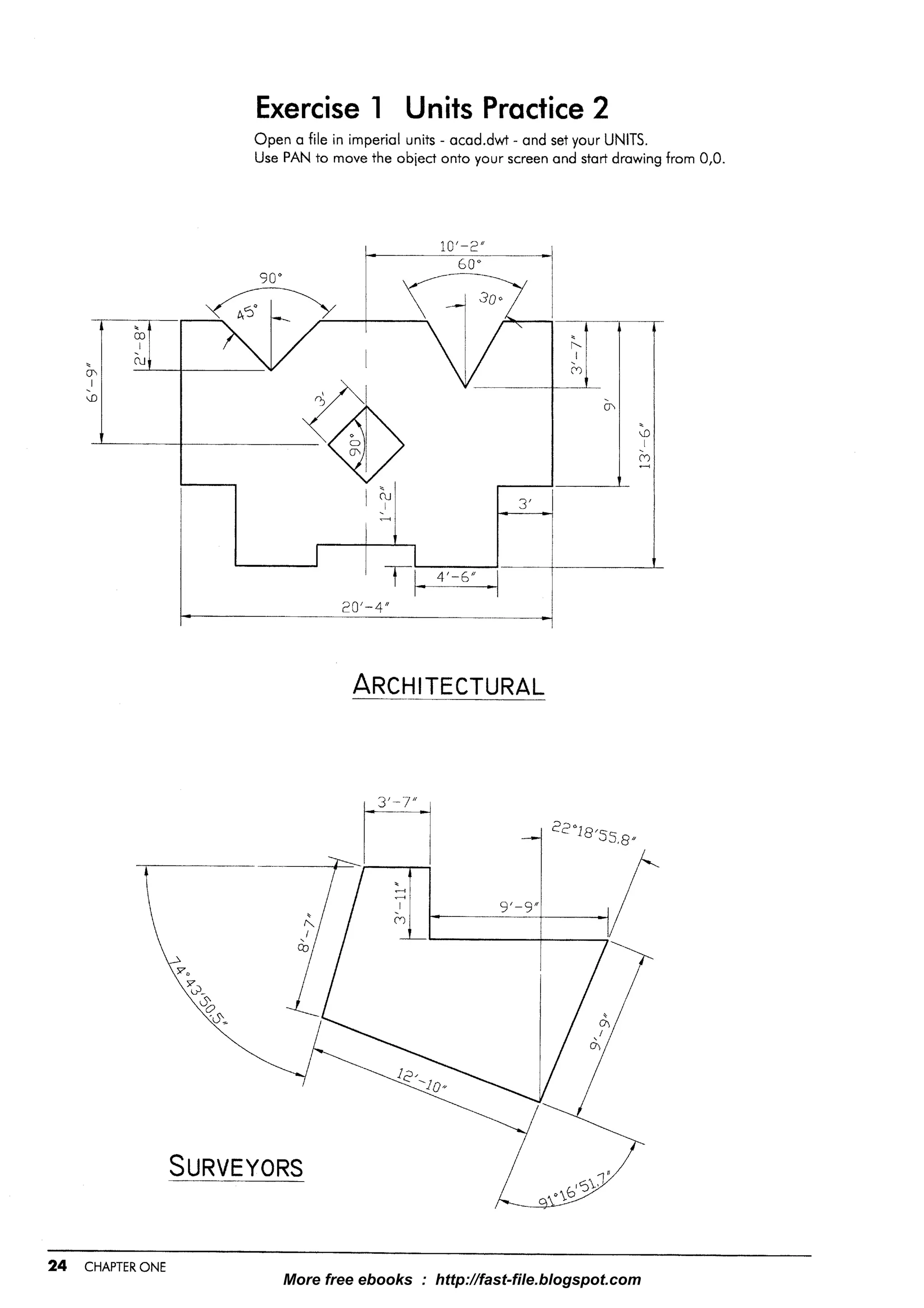 Auto cad workbook for architects and engineers | PDF