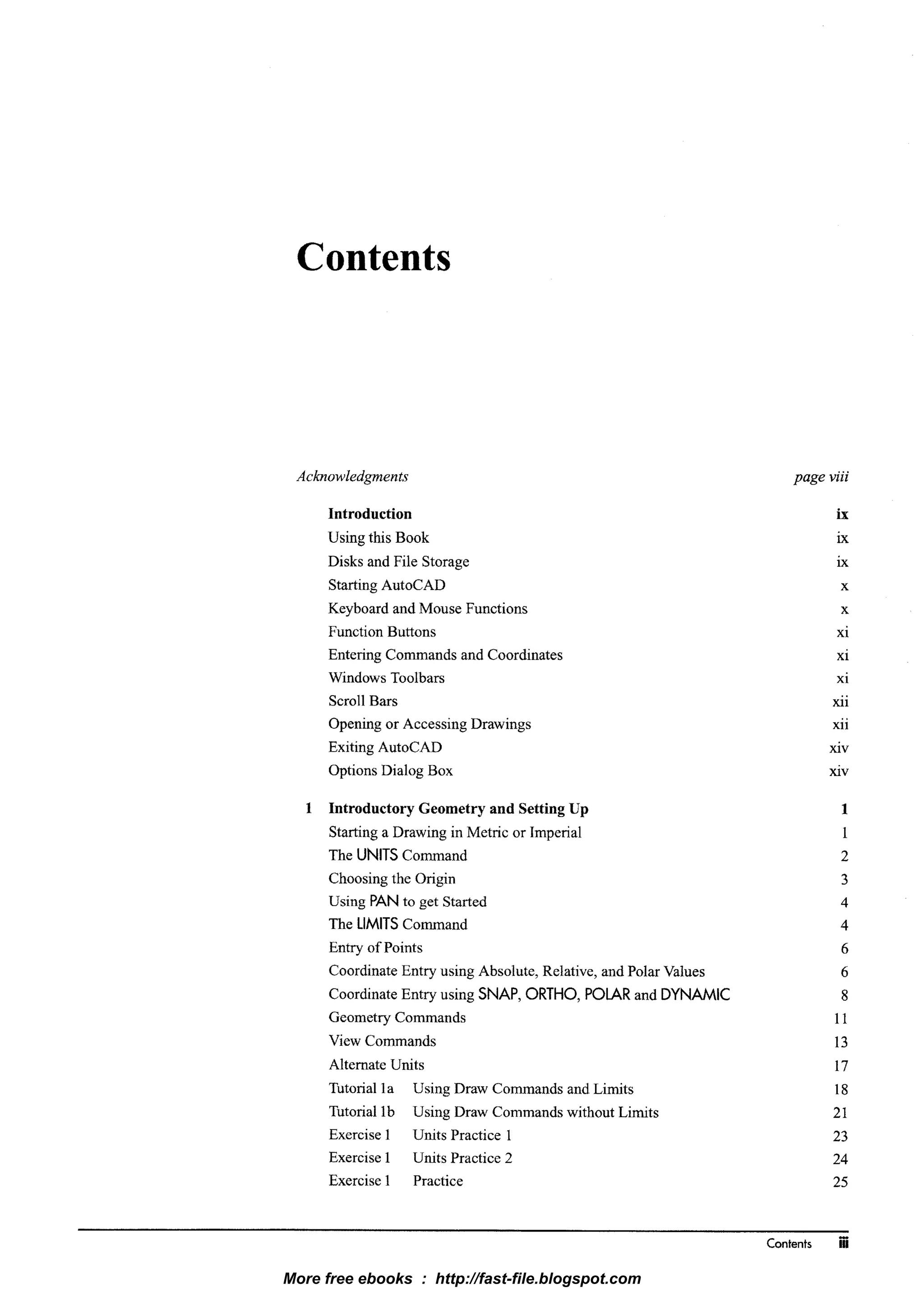 Auto cad workbook for architects and engineers | PDF | Desktop ...