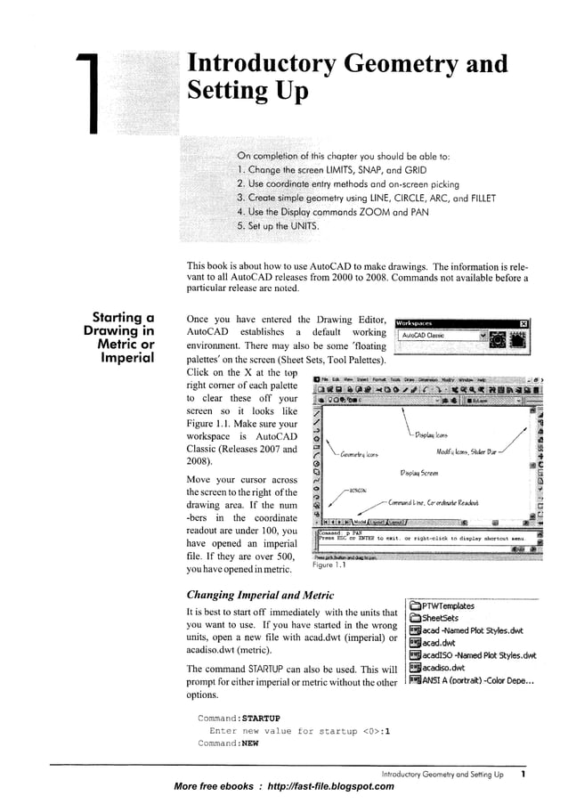 Auto cad workbook for architects and engineers | PDF | Desktop Publishing | Computer Software ...