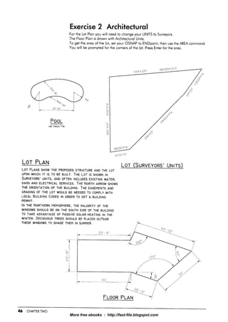 Auto cad workbook for architects and engineers | PDF