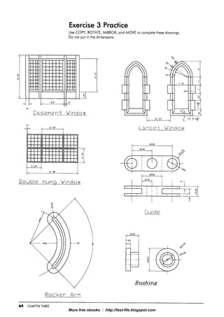 Auto cad workbook for architects and engineers | PDF