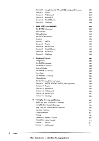 Auto cad workbook for architects and engineers | PDF