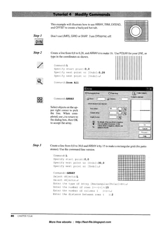 Auto cad workbook for architects and engineers | PDF
