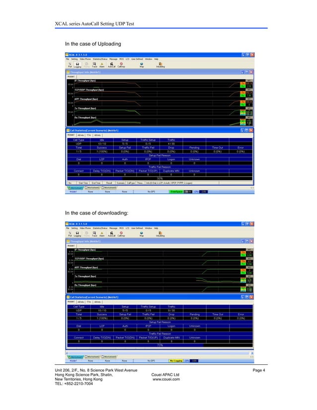 Auto call setup for xcal series 3.x.xx udp | PDF