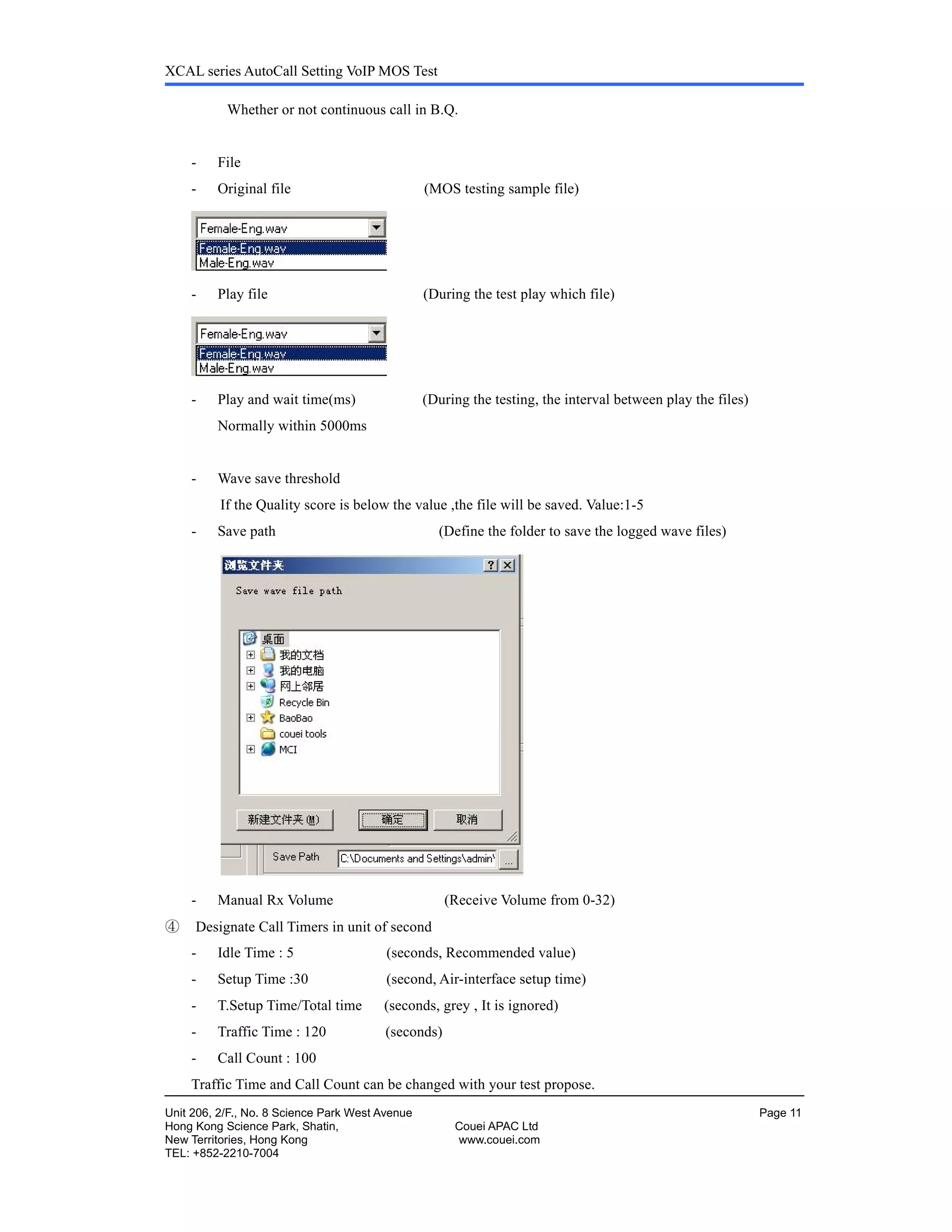 Auto call setup for xcal series 3.x.xx voip | PDF