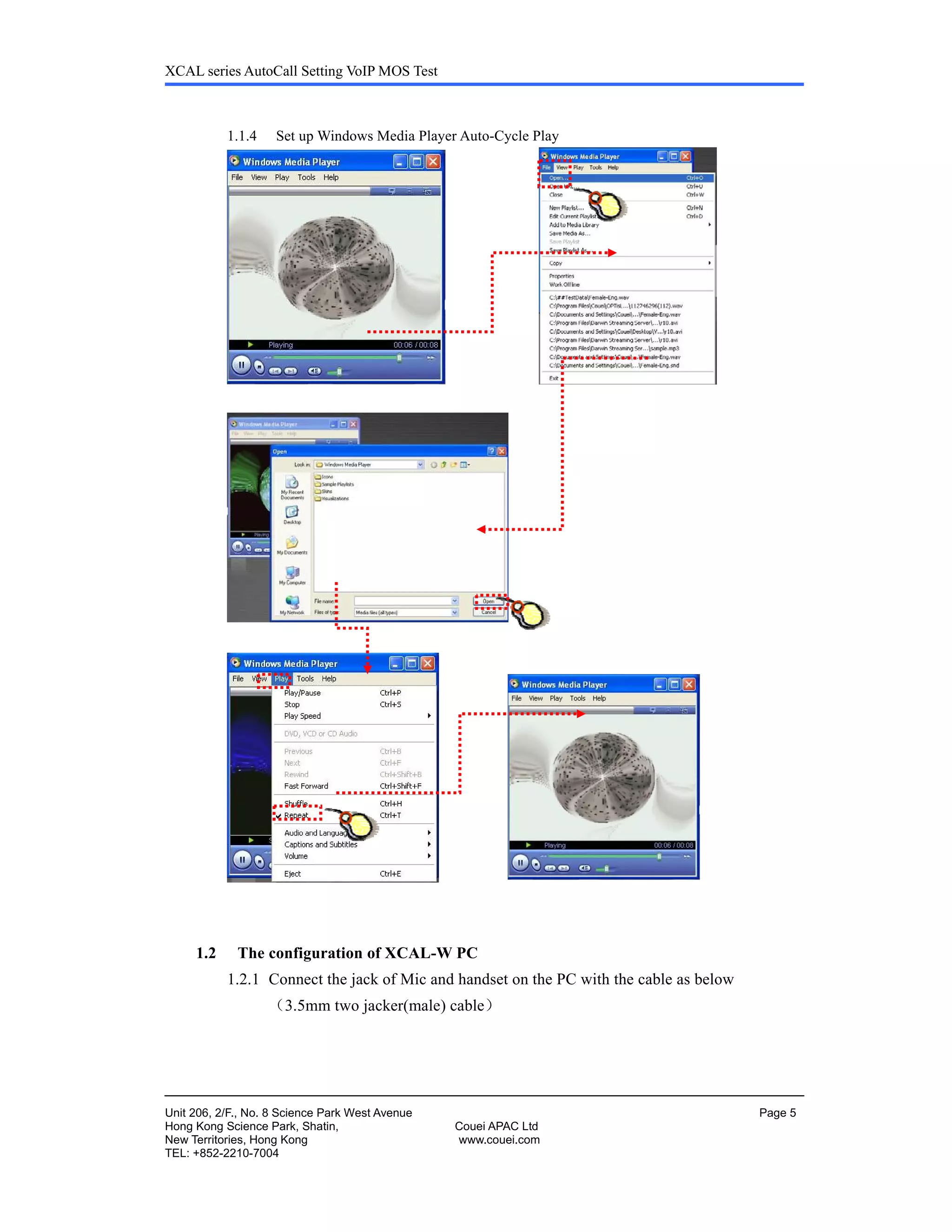 Auto call setup for xcal series 3.x.xx voip | PDF