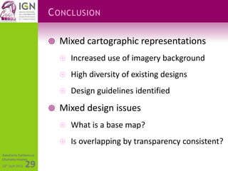 Orthoimage or map visualization in use in geoportals - Case Study on the French Geoportal, C ...