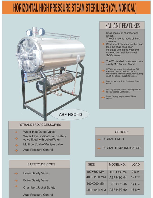 Autoclave Sterilizer, | PDF