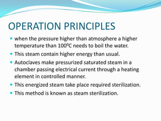 Autoclave | PPTX