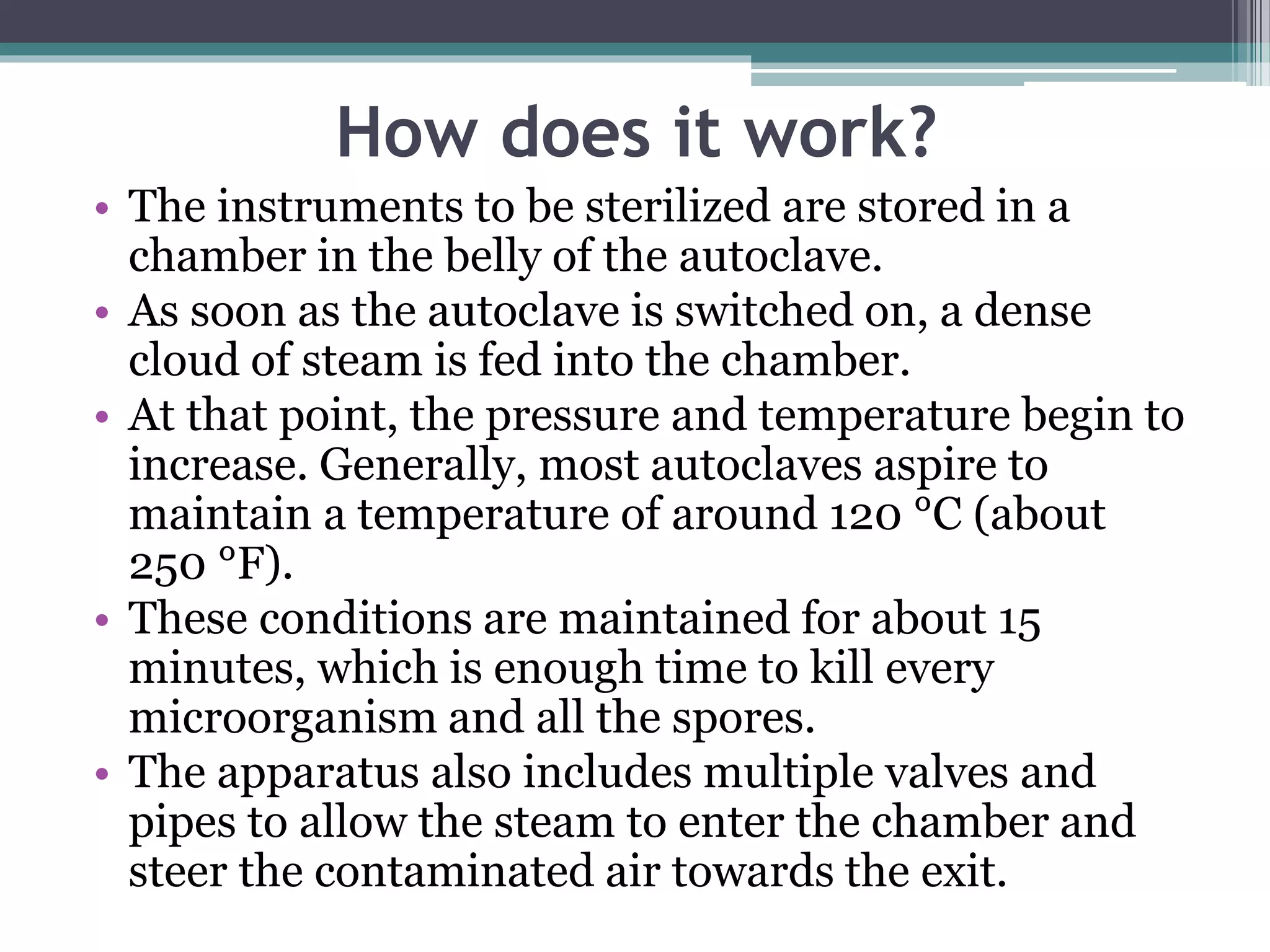 Autoclave | PPTX
