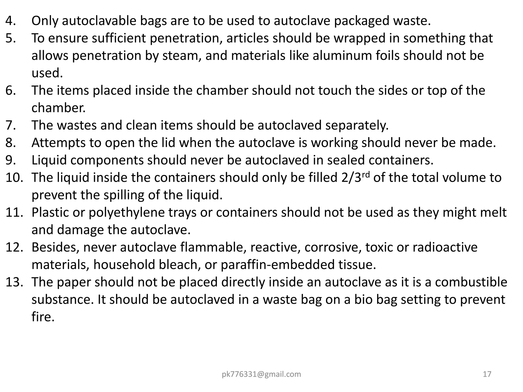 Autoclave | PPTX