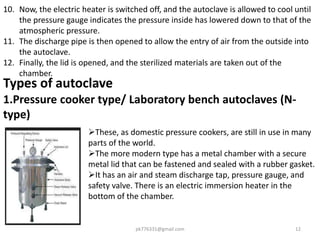 Autoclave | PPTX