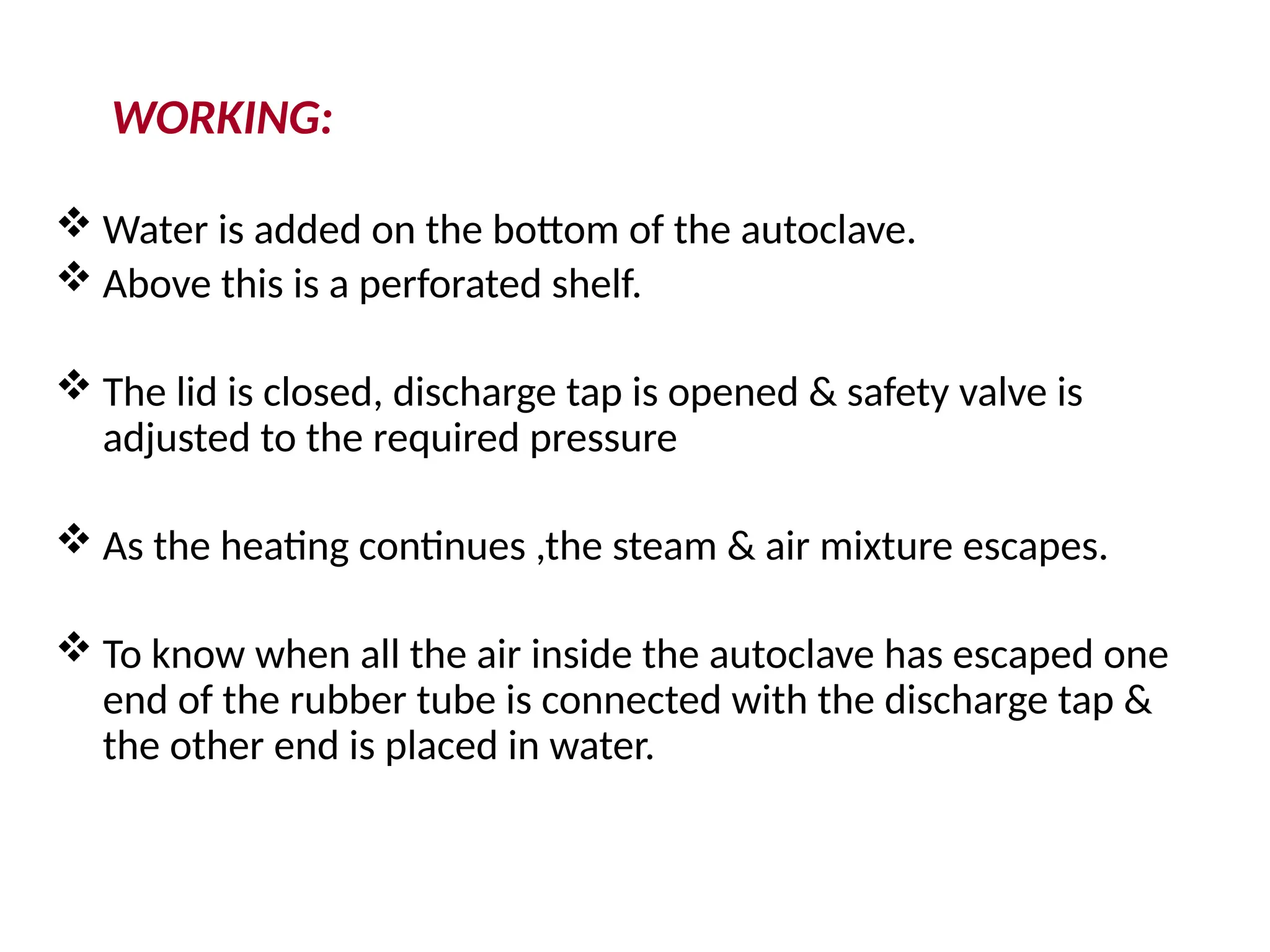 Autoclave: Principle and components of autoclave .pptx