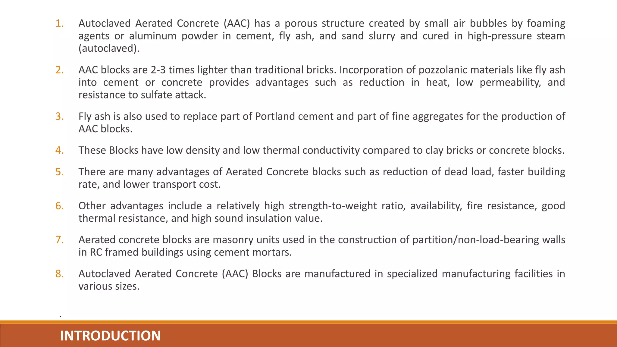 Autoclaved Aerated Concrete | PDF