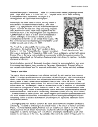 Autoclave operation | PDF