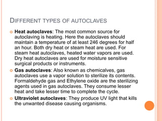 Autoclave | PPTX