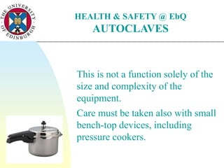 autoclaves uses do and dont, sterilization | PPT