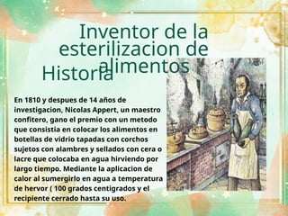 Autoclaves de almiento historia y partes de la maquina | PPTX
