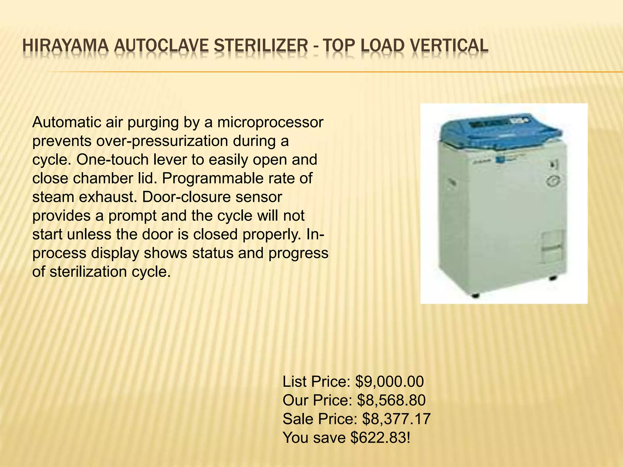 Autoclave sterilizer | PPTX