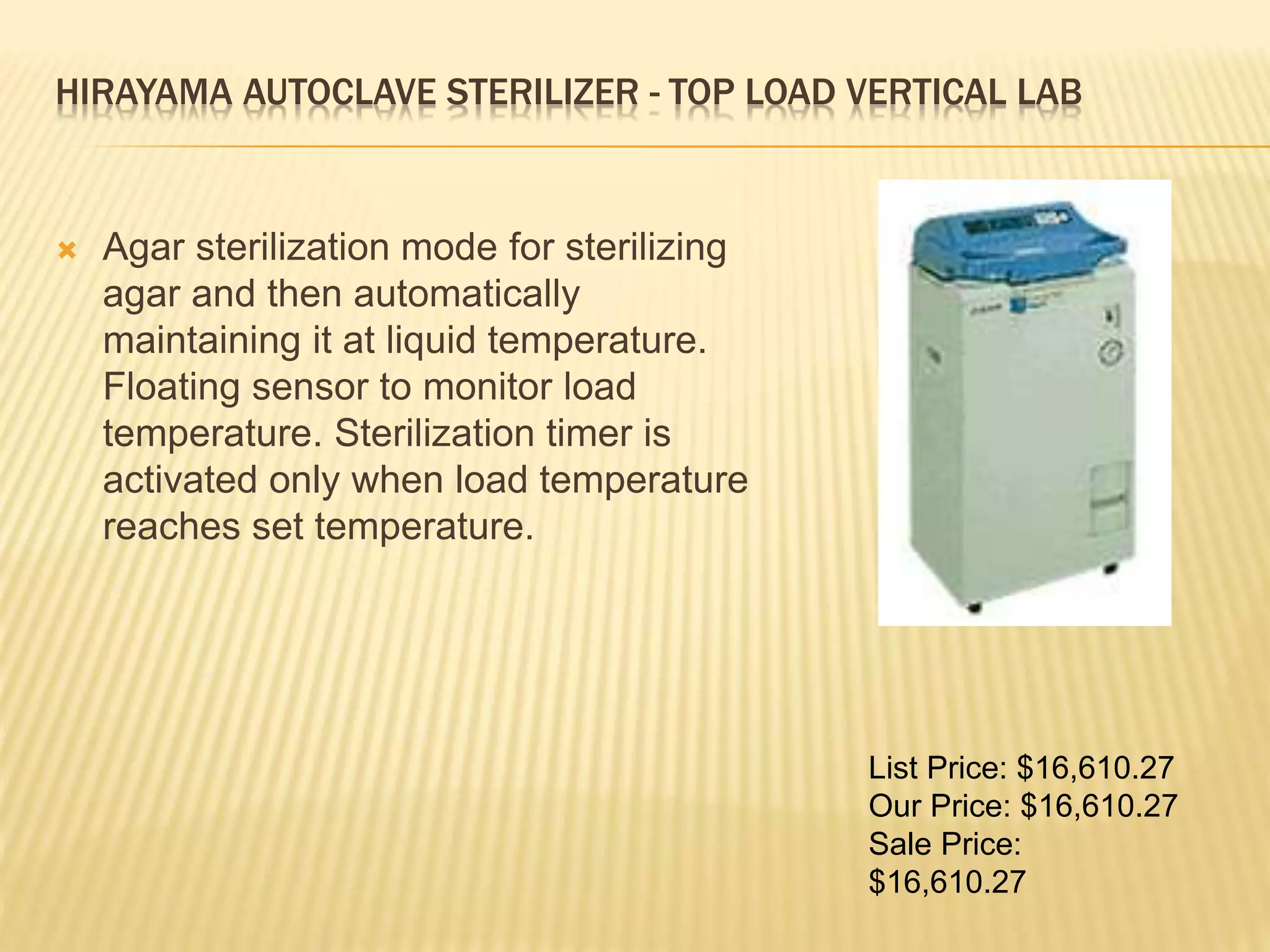 Autoclave sterilizer | PPTX