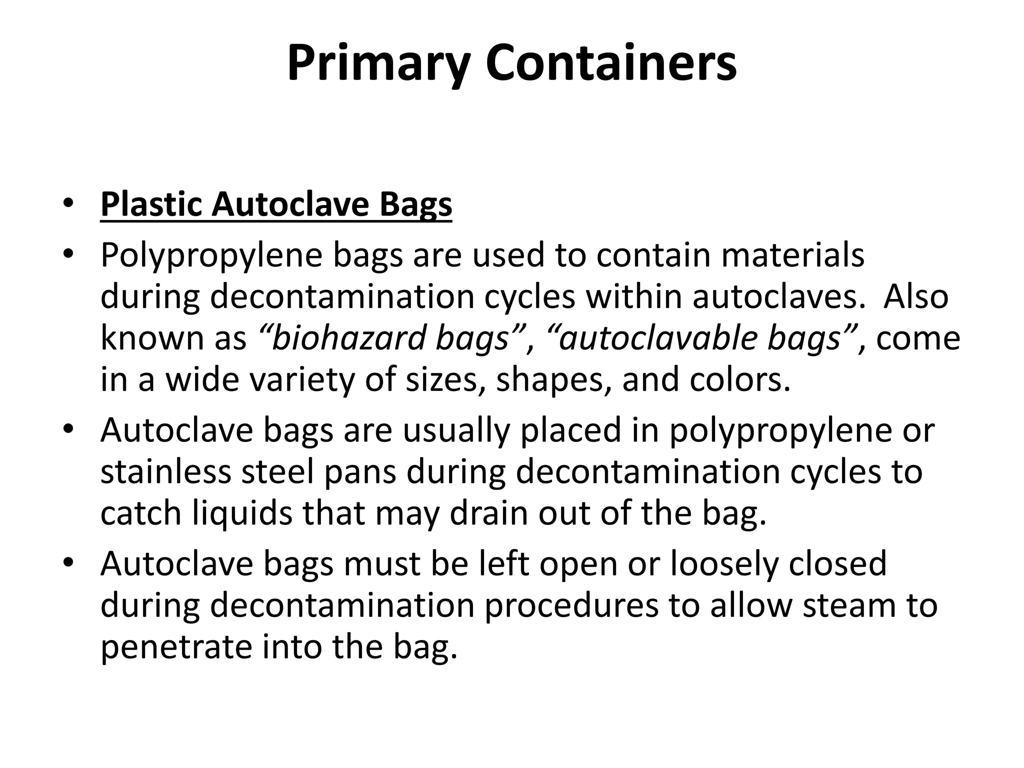 Autoclave a method to sterilize laboratory Goods & Hospital Equipments ...