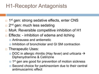 Pharmacology: Autocoid drugs flashcards | PPTX