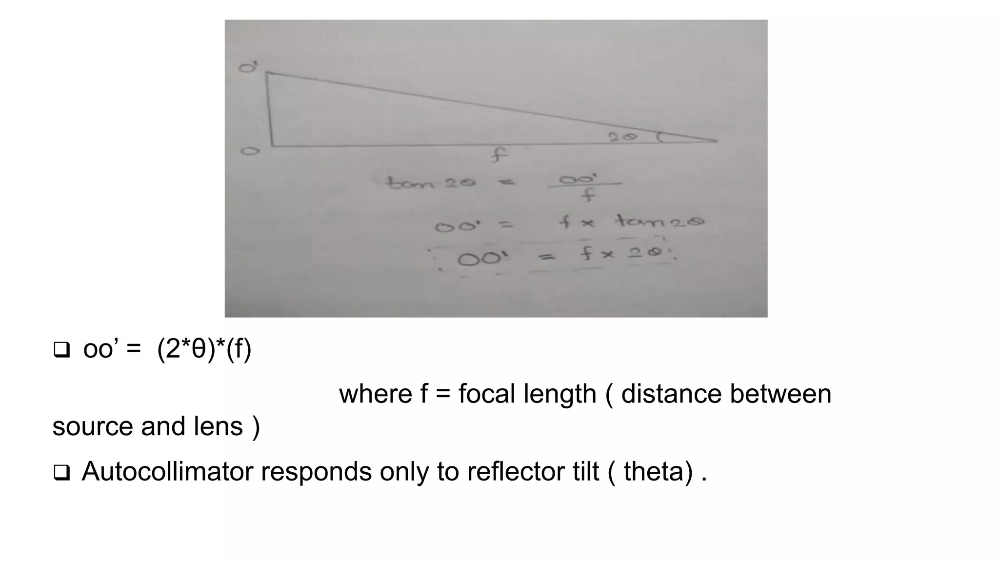 Autocollimator | PPTX