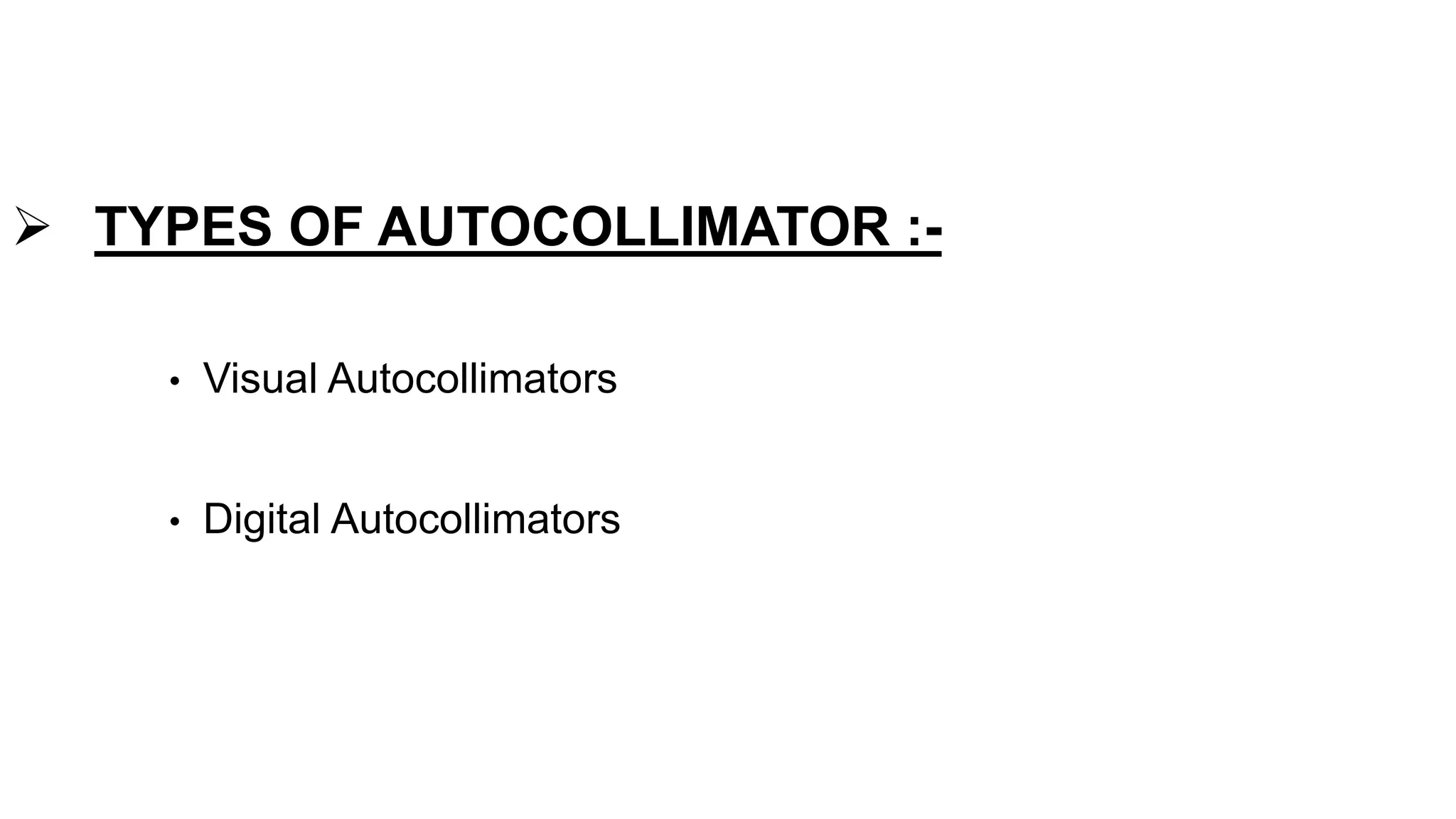Autocollimator | PPTX